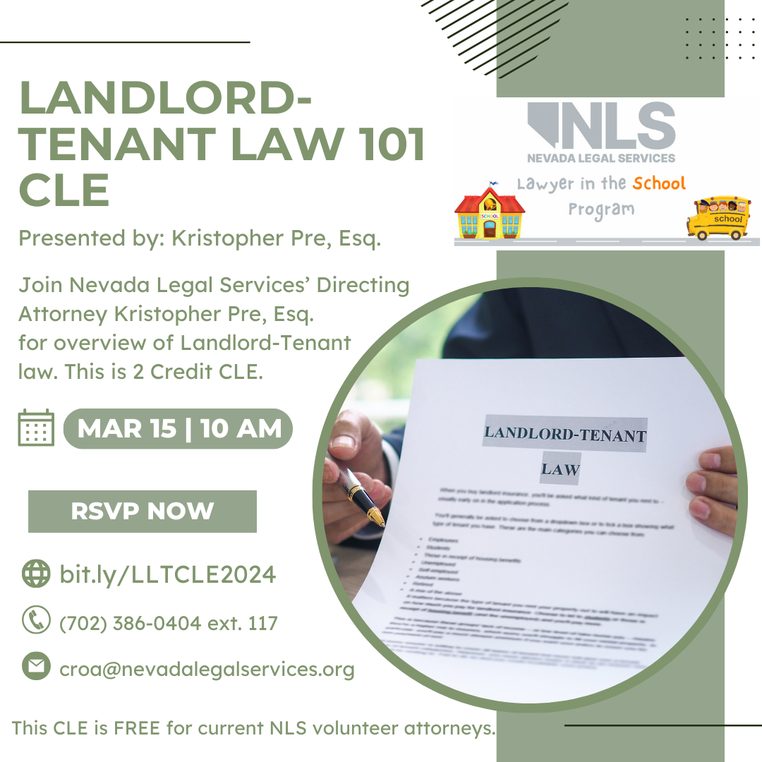 Nevada Legal Services | Free Legal Services for Low-Income Nevadans